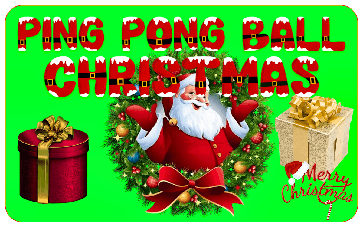 Ping Pong Ball Christmas 🕹️ Play Now on GamePix