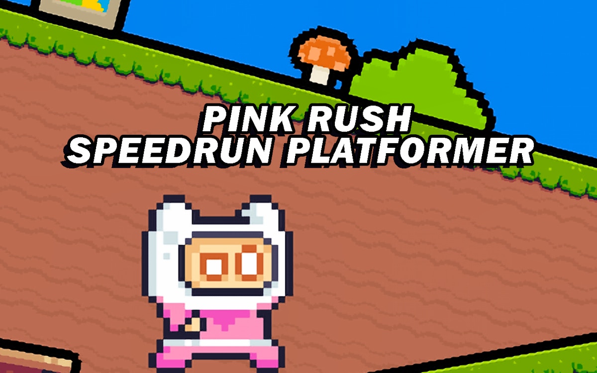 Pink Rush Speedrun Platformer 🕹️ Play Now on GamePix