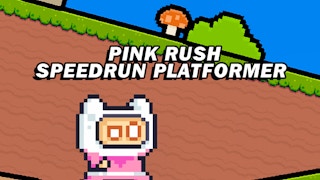 Pink Rush Speedrun Platformer 🕹️ Play Now on GamePix