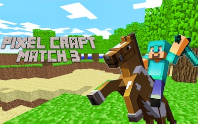 Pixel Craft Match 3 🕹️ Zagraj teraz na GamePix
