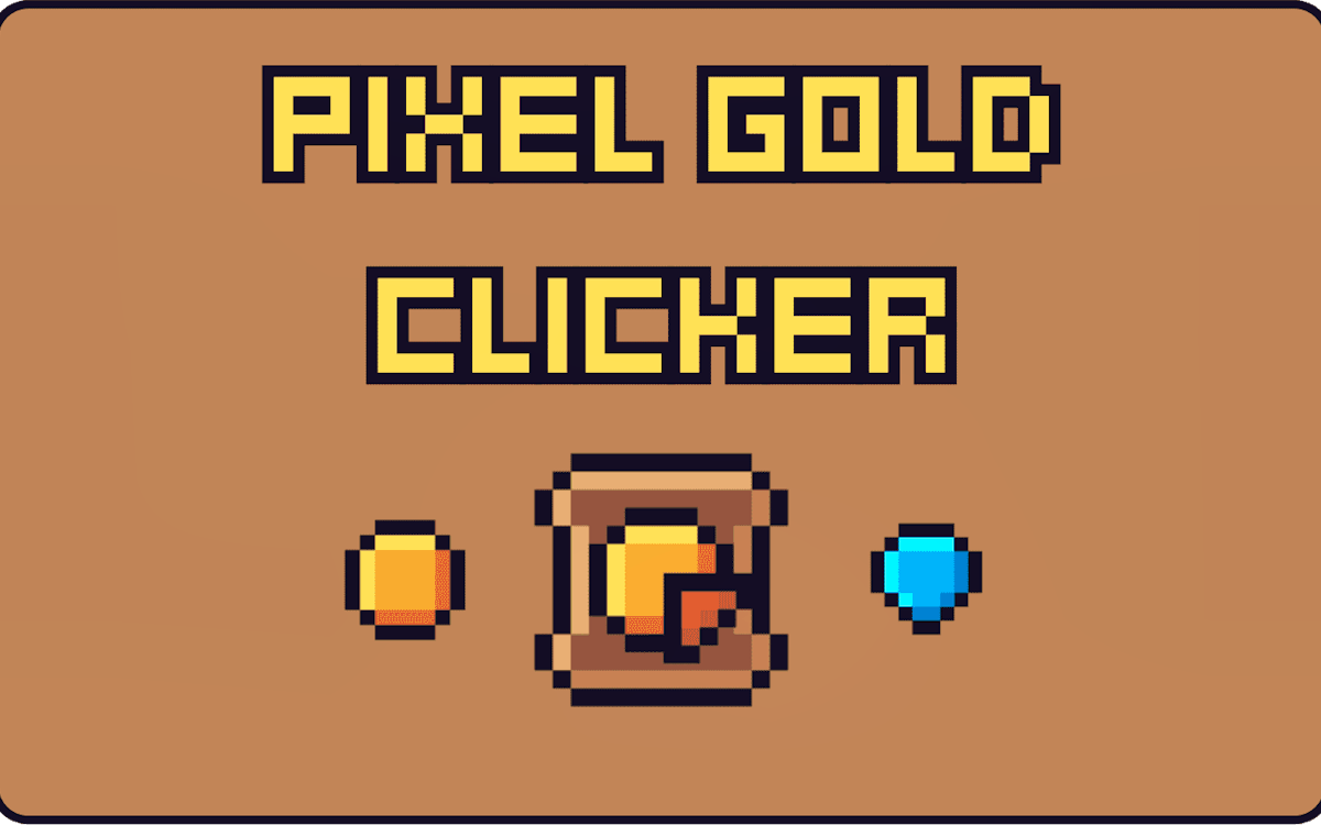 Pixel Gold Clicker 🕹️ Play Now on GamePix