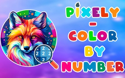 Pixely - Color By Number 🕹️ Play Now on GamePix