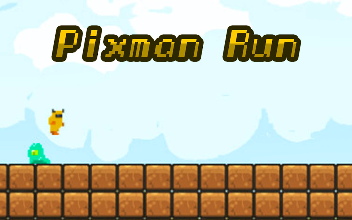 Pixman Run 🕹️ Play Now on GamePix
