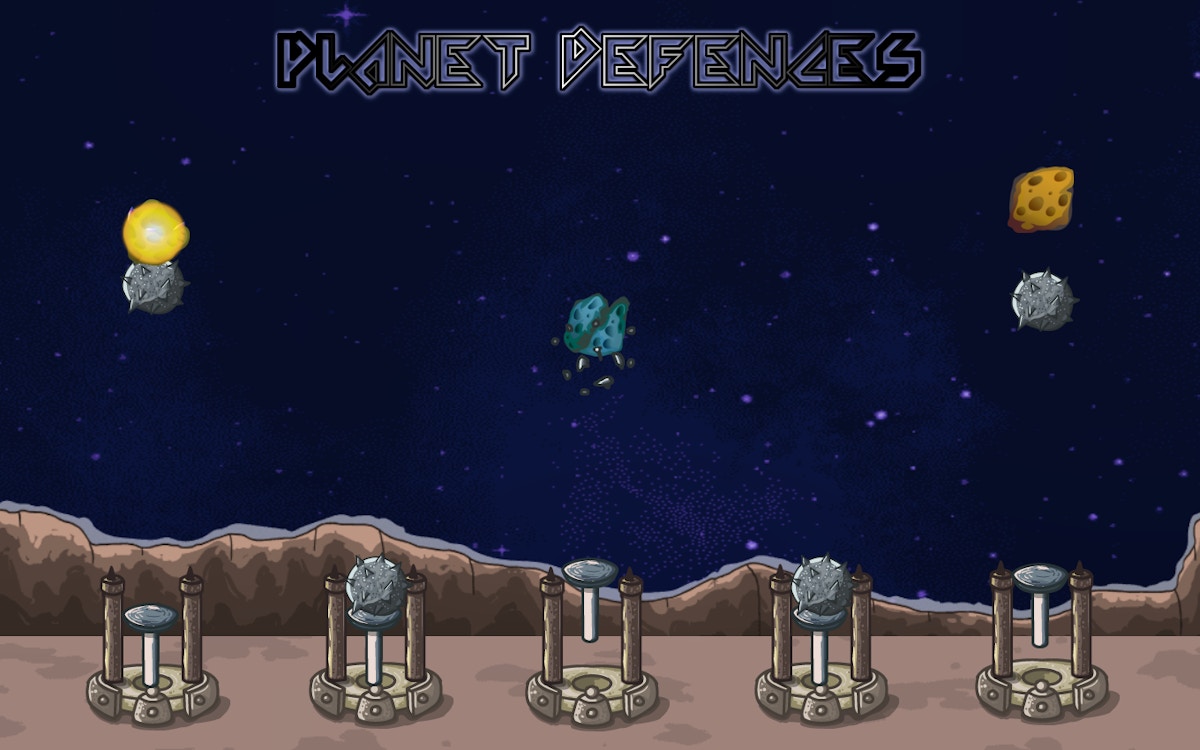 Planet Defences 🕹️ Speel nu op GamePix