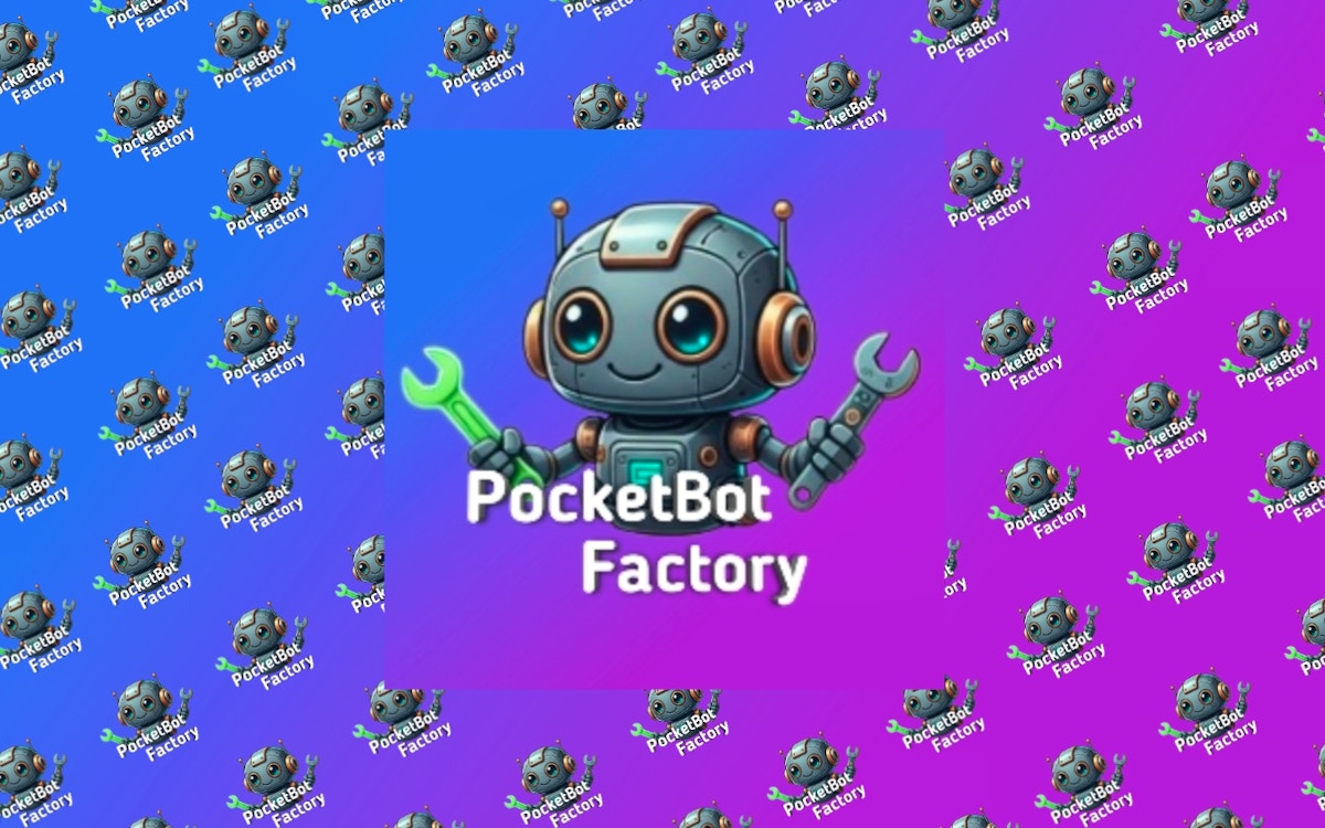 Pocketbot Factory 🕹️ Play Now on GamePix