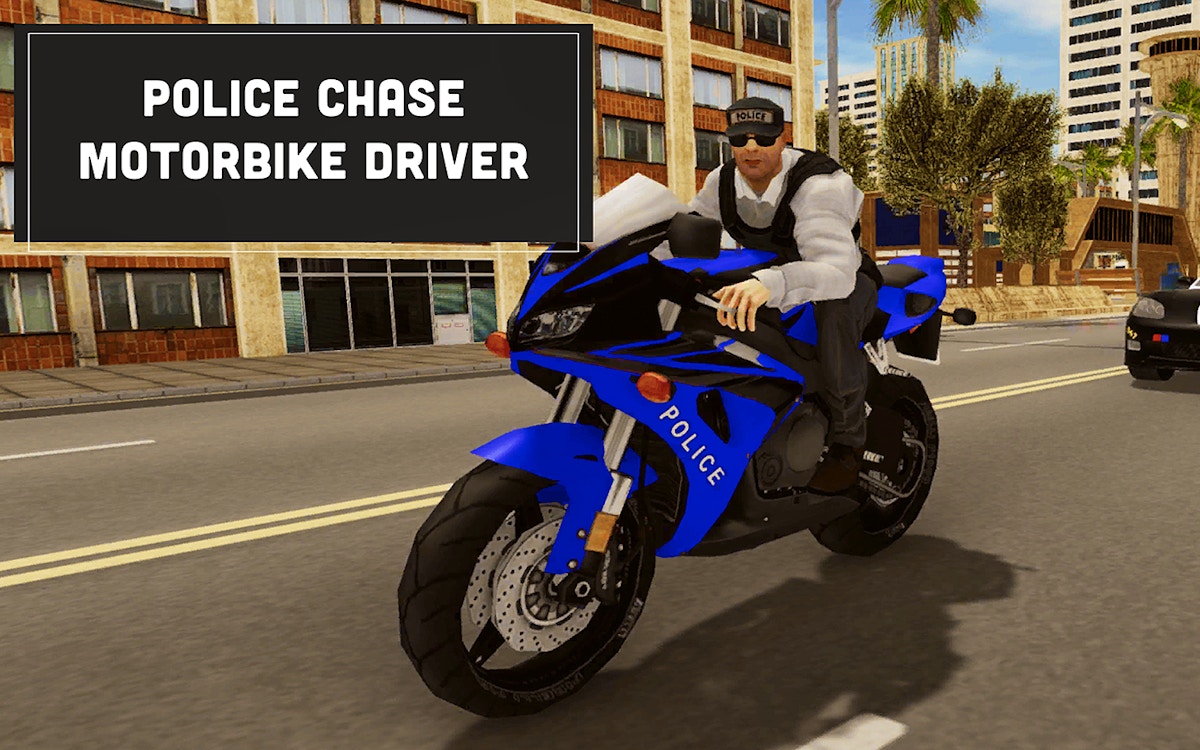 Police Chase Motorbike Driver 🕹️ Play Now on GamePix