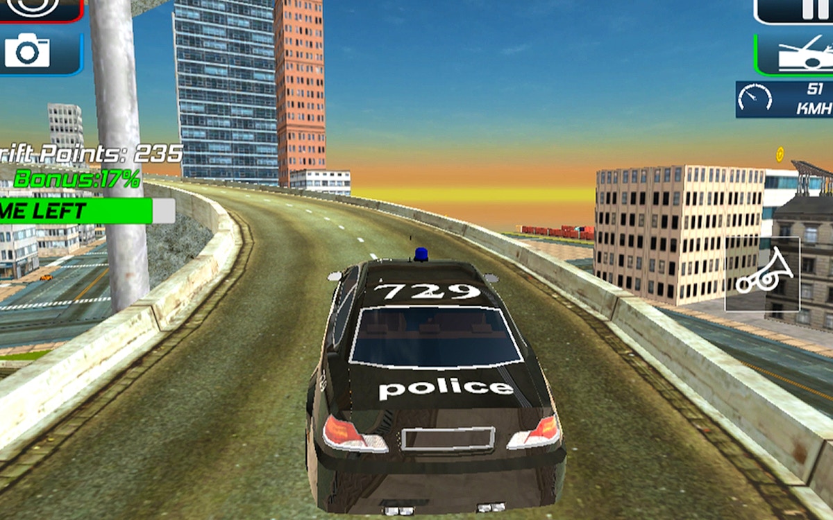 Police Drift Car 🕹️ Play Now on GamePix