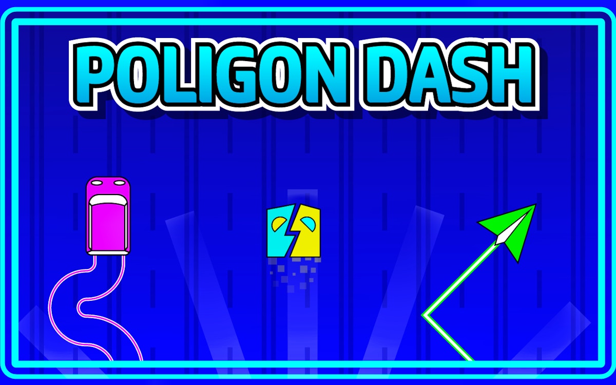 Poligon Dash - Geometry 🕹️ Play Now on GamePix