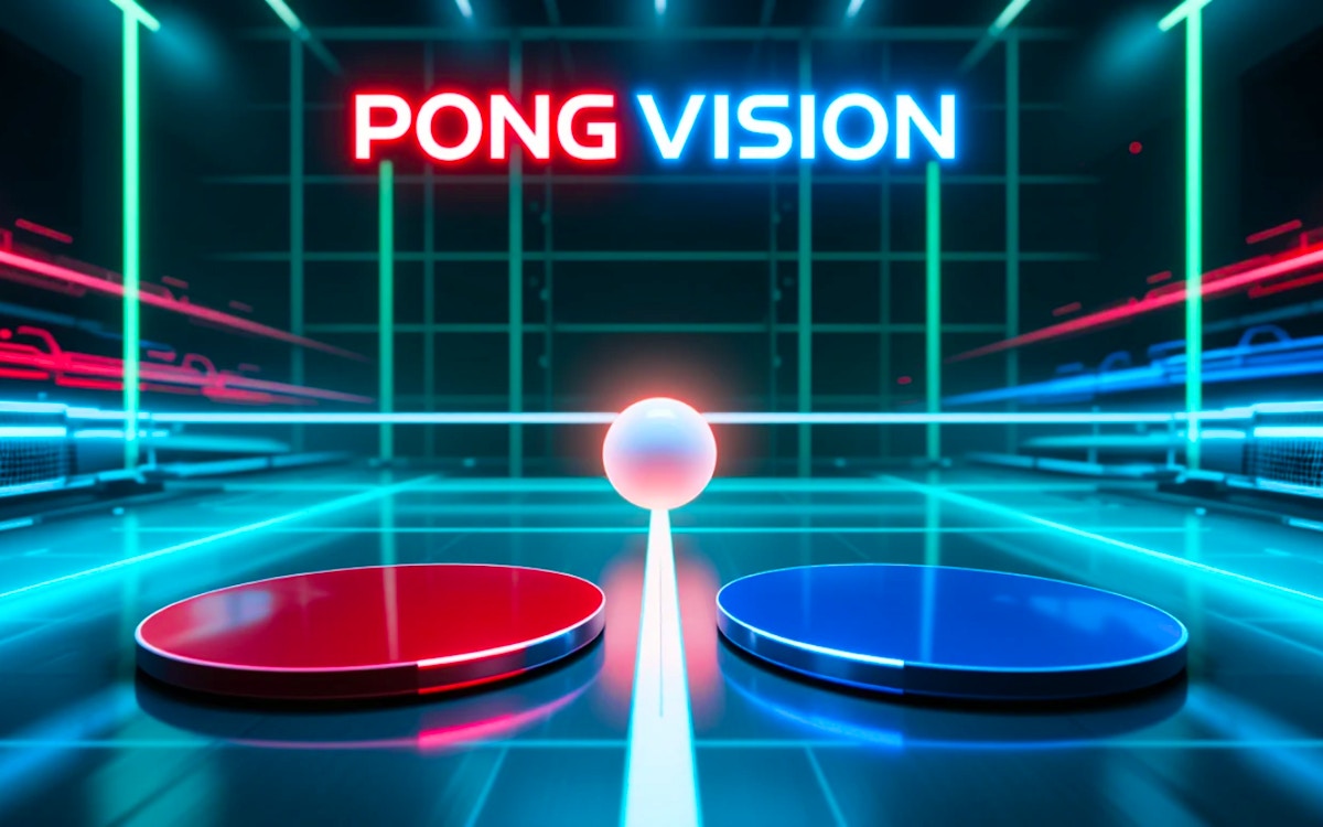 Pong Vision 🕹️ Play Now on GamePix