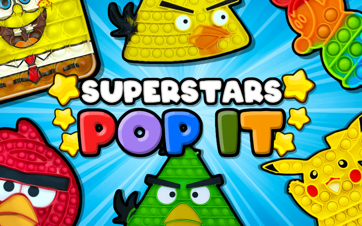 Pop It Super Stars 🕹️ Play Now on GamePix
