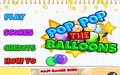 Balloon pop game online store
