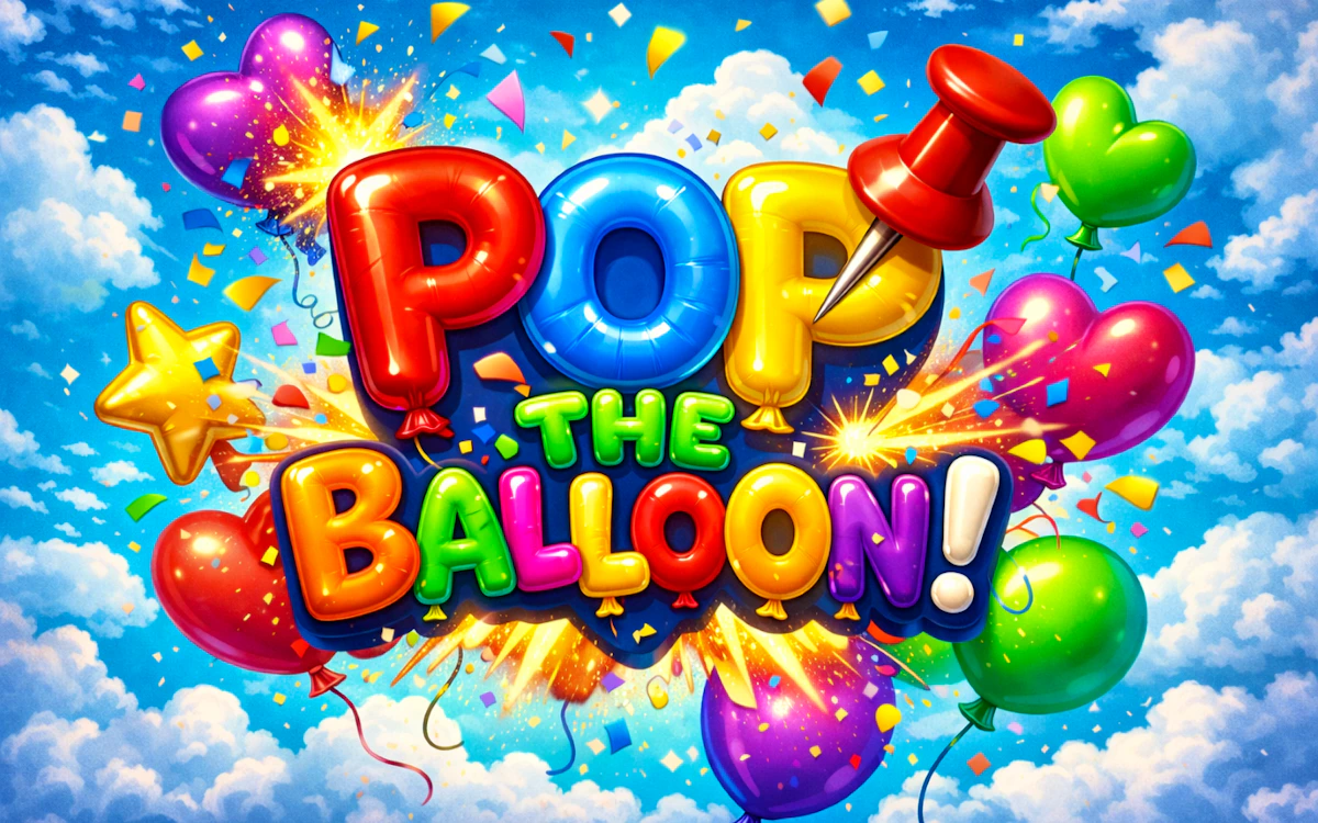 Pop The Balloon 🕹️ Play Now on GamePix