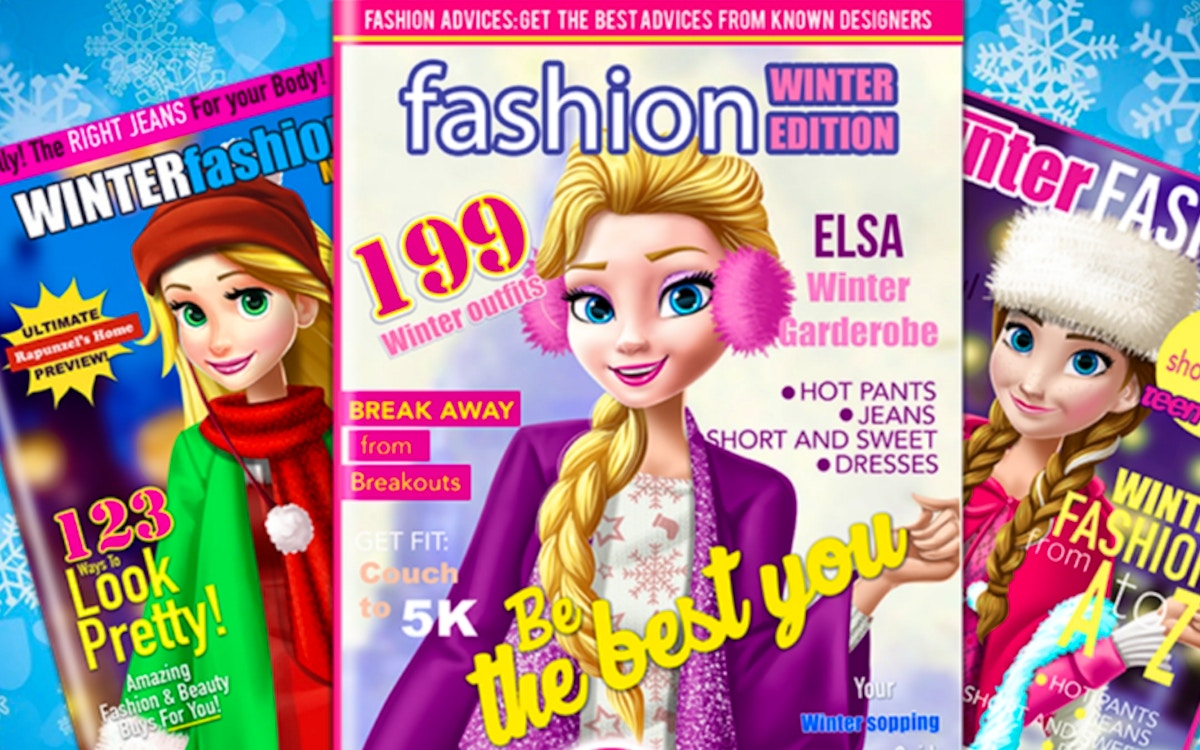 Princess Magazine Winter Edition 🕹️ Play Now on GamePix
