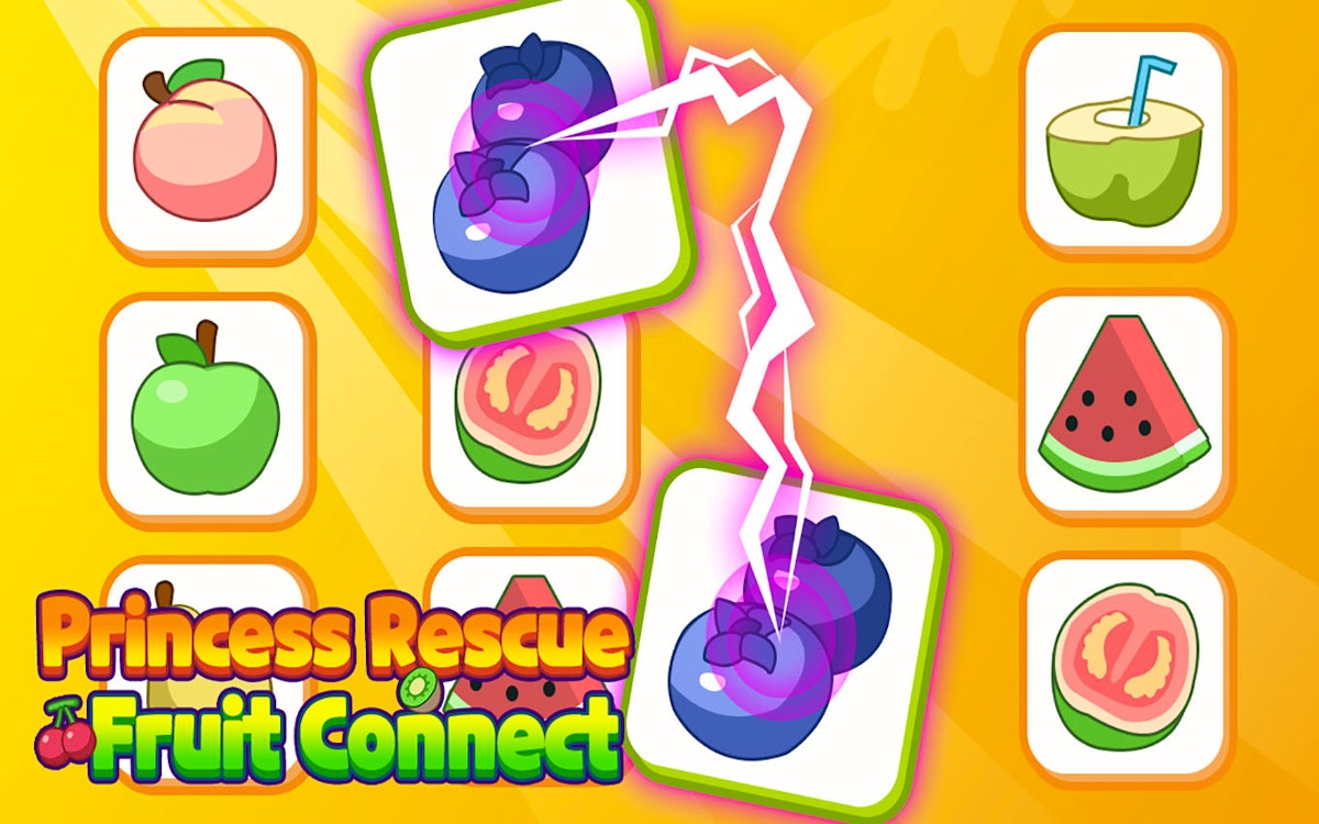 Princess Rescue Fruit Connect 🕹️ Play Now on GamePix