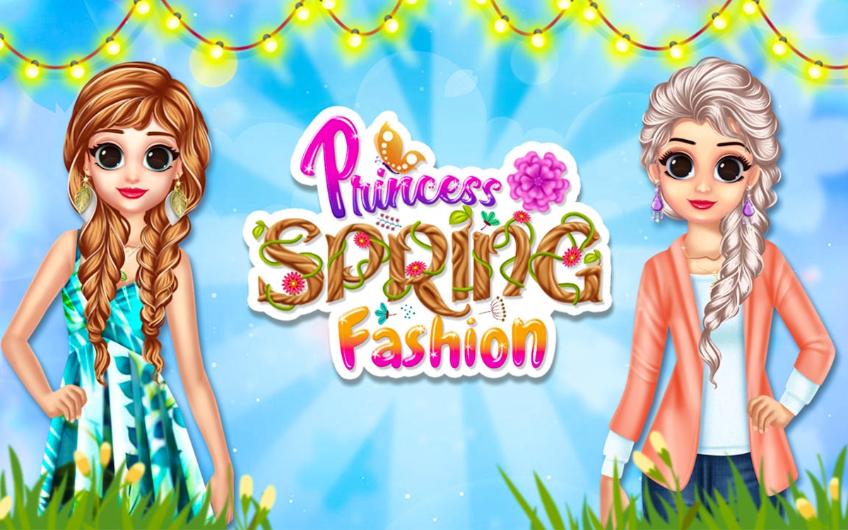 Princess Spring Fashion 🕹️ Play Now on GamePix