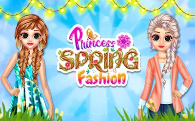 Princess Spring Fashion 🕹️ Play Now on GamePix
