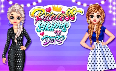 Princess Stripes Vs Dots 🕹️ Play Now on GamePix