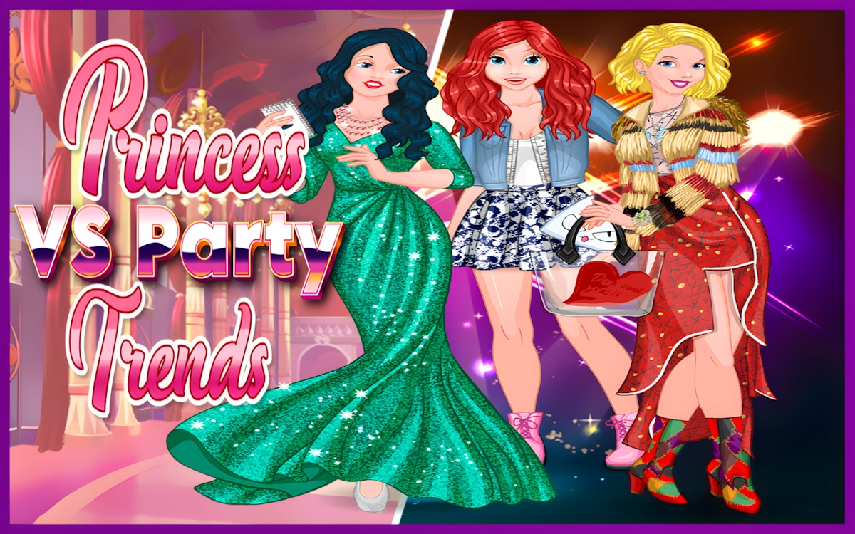 Princess Vs Party Trends 🕹️ Play Now on GamePix