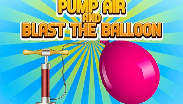 Pump Air And Blast The Balloon 🕹️ Play Now on GamePix