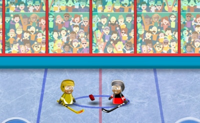 Puppet Hockey Battle 🕹️ Play Now on GamePix