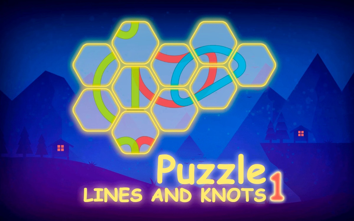 Puzzle - Lines And Knots 1 🕹️ Play Now on GamePix