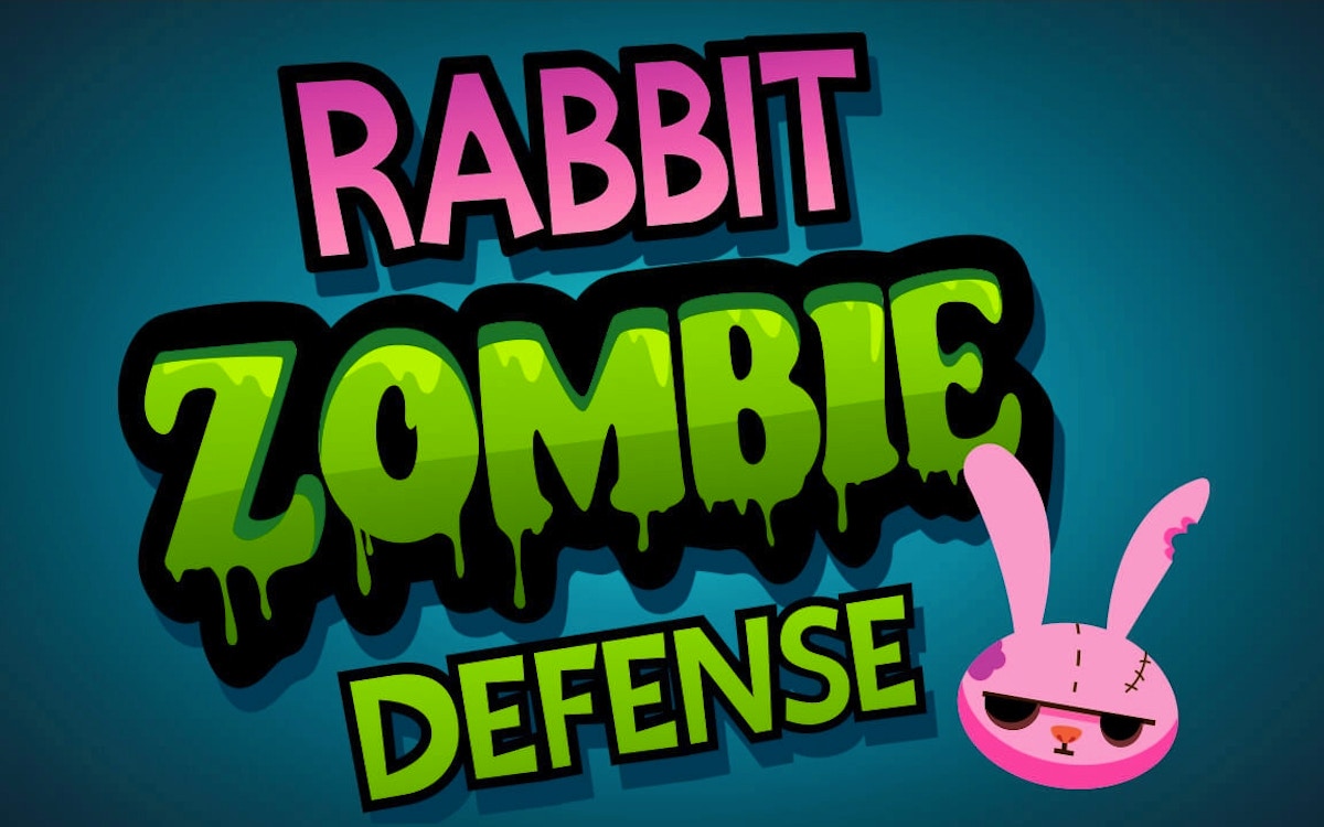 Rabbit Zombie Defense 🕹️ Play Now on GamePix