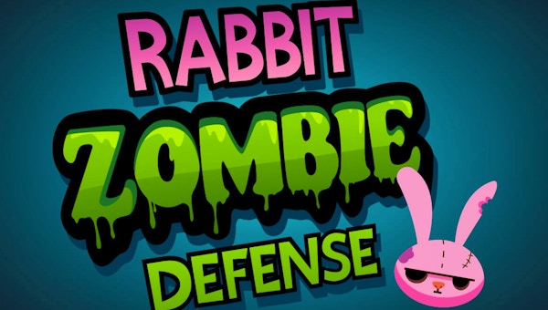 Rabbit Zombie Defense 🕹️ Play Now on GamePix