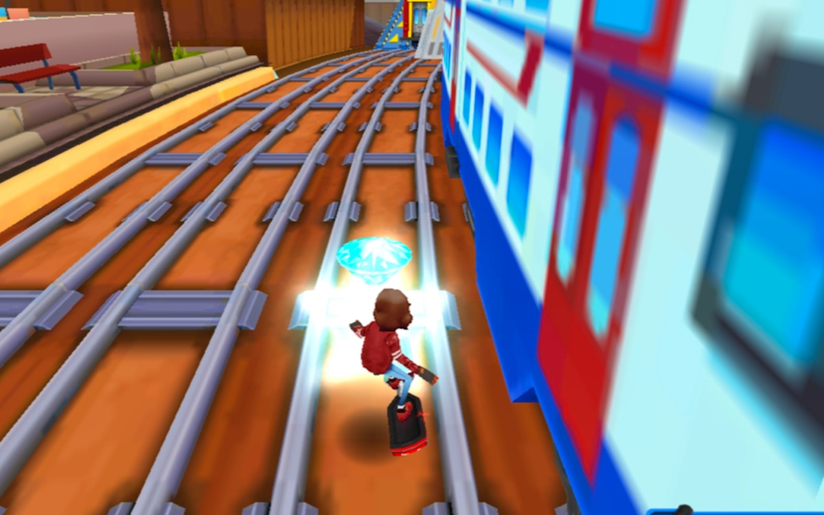 Railway Runner 3d 🕹️ Play Now on GamePix