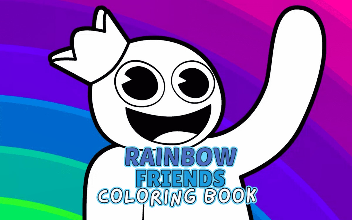 Rainbow Friends Coloring Book 🕹️ Play Now on GamePix