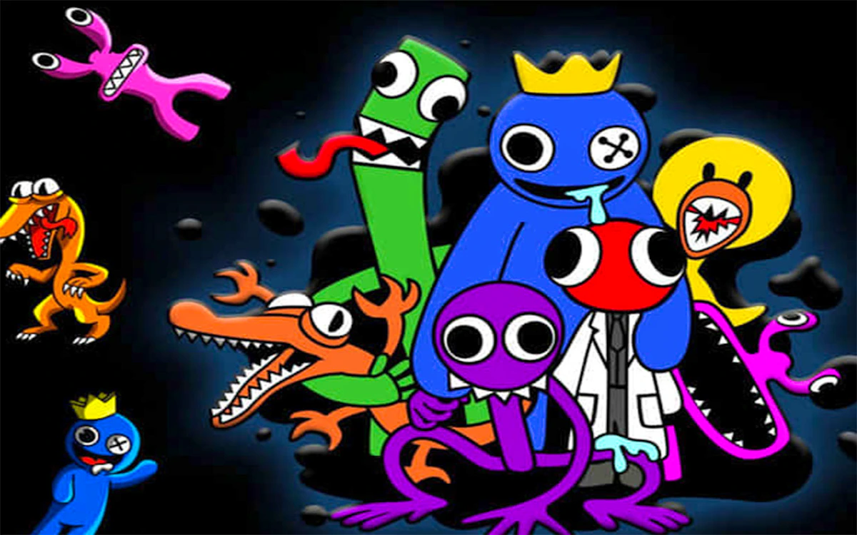 Rainbow Friends Sliding Puzzle 🕹️ Joue Maintenant sur GamePix