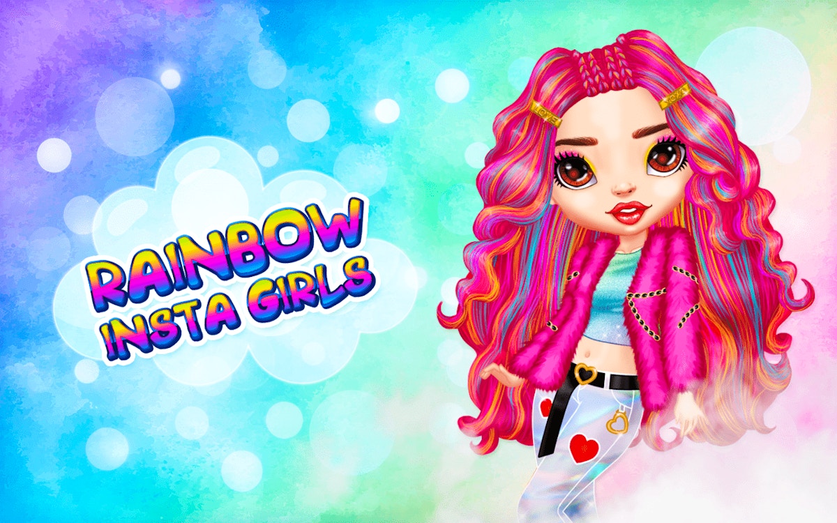 Rainbow Insta Girls 🕹️ Play Now on GamePix