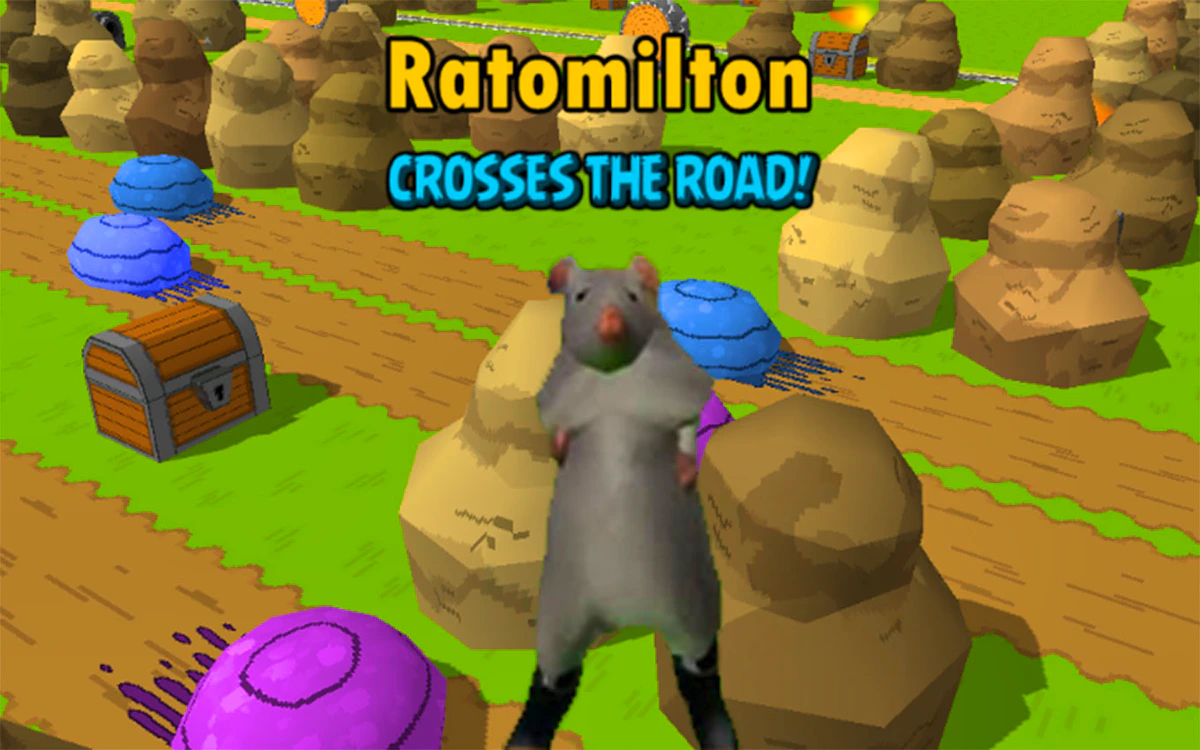 Ratomilton Crosses The Road 🕹️ Play Now on GamePix