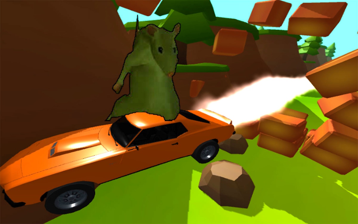 Ratomilton Rocket Car 🕹️ Play Now on GamePix