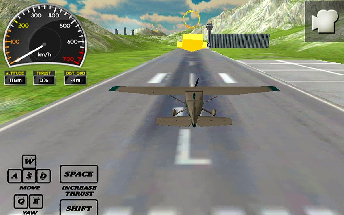 Real Free Plane Fly Flight Simulator 3d 2020 🕹️ Play Now on GamePix