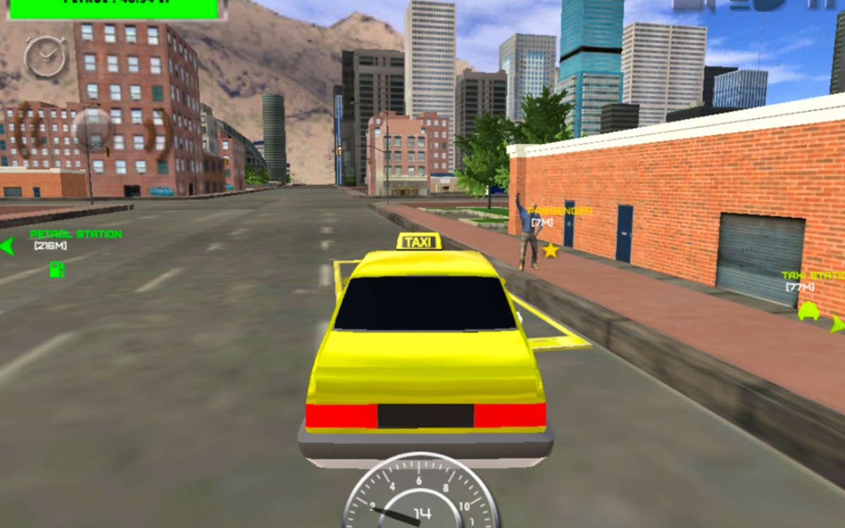 Real Taxi Driver 🕹️ Play Now on GamePix
