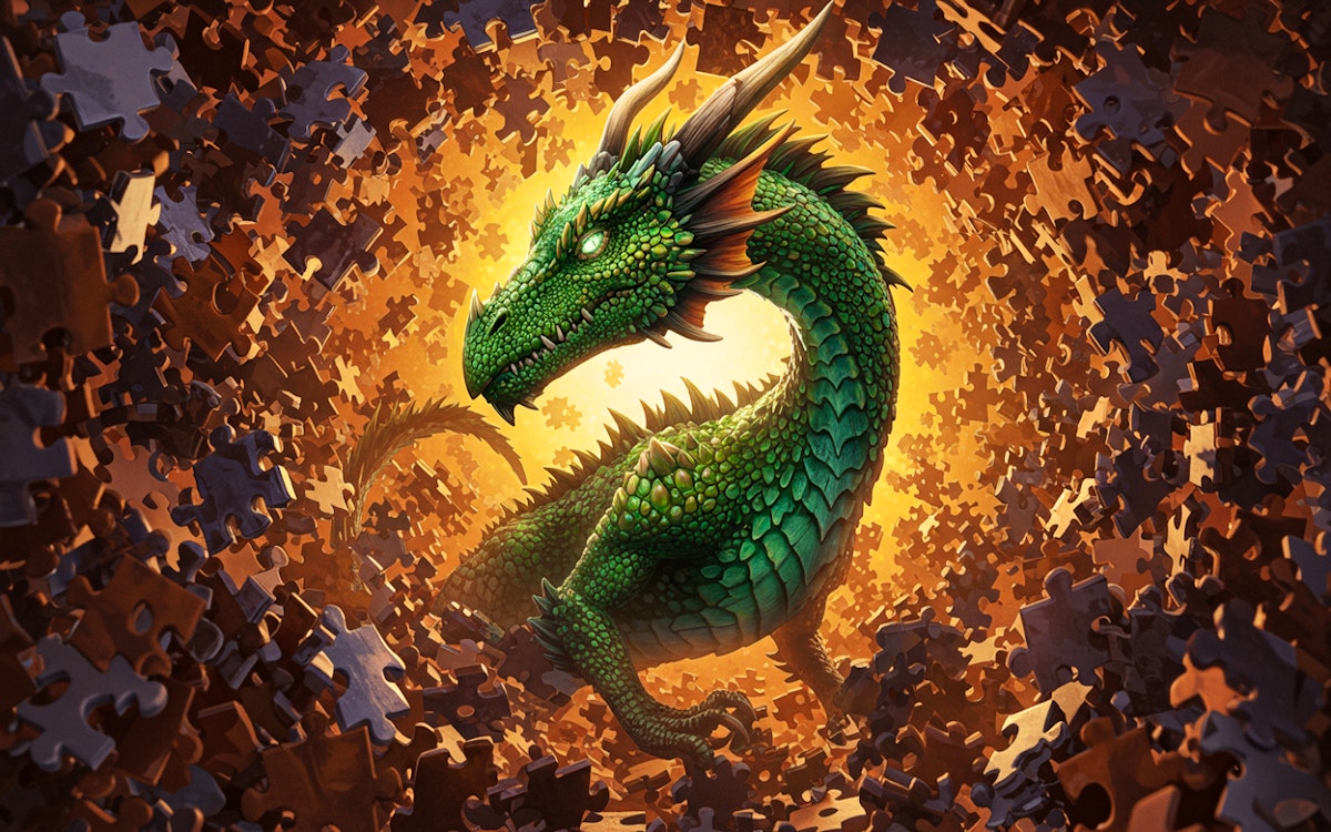 Realistic Dragon Jigsaw Puzzle 🕹️ Zagraj teraz na GamePix