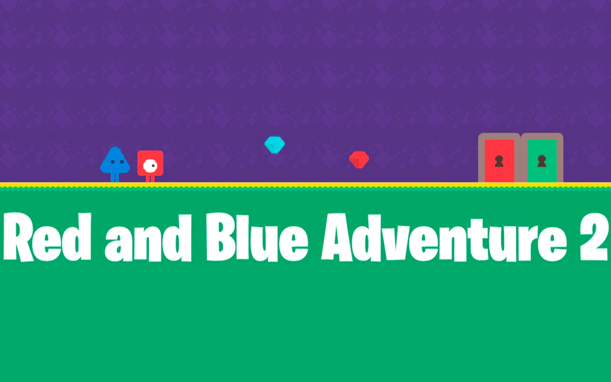 Red And Blue Adventure 2 🕹️ Play Now on GamePix