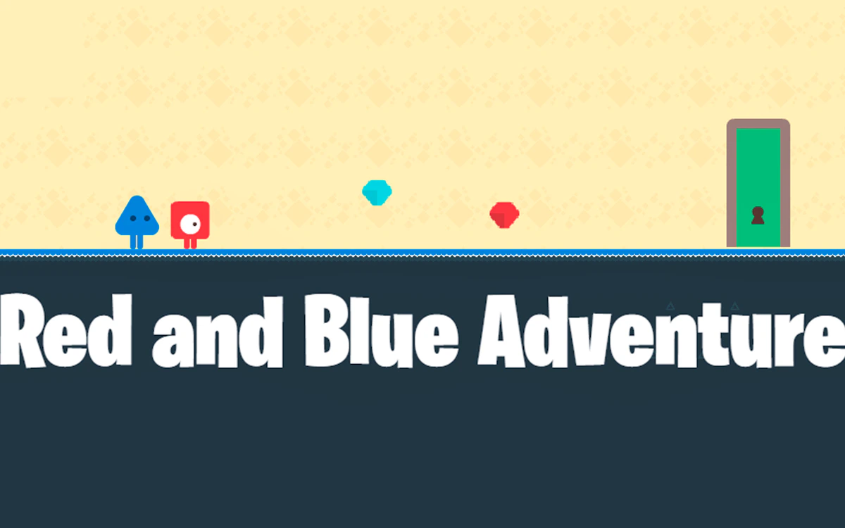 Red And Blue Adventure 🕹️ Play Now on GamePix