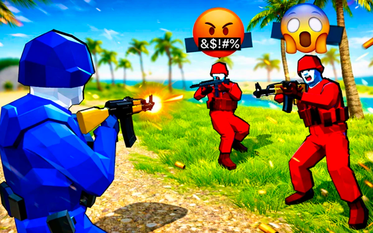Red And Blue Leader 2 🕹️ Παίξτε τώρα στο GamePix