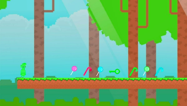 Red And Green: Candy Forest 🕹️ Play Now on GamePix