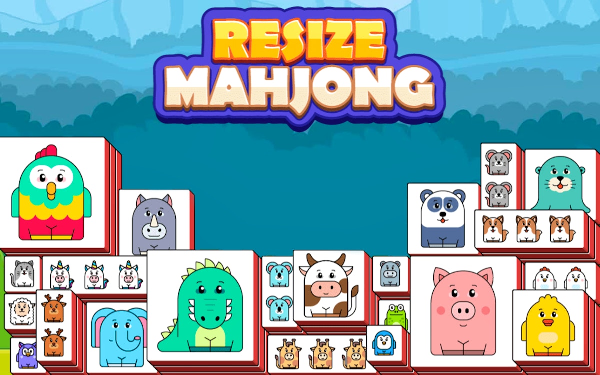 Resize Mahjong 🕹️ Jetzt spielen auf GamePix