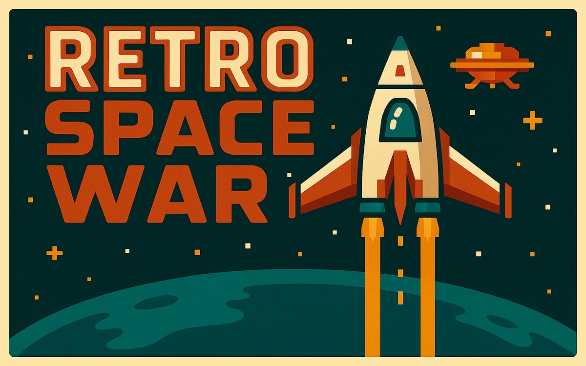 Retro Space War 🕹️ Jogue Agora no GamePix