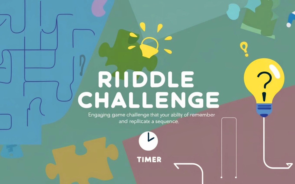 Riddle Challenge Test Your Wits With Fun And Engaging Puzzle 🕹️ Play ...