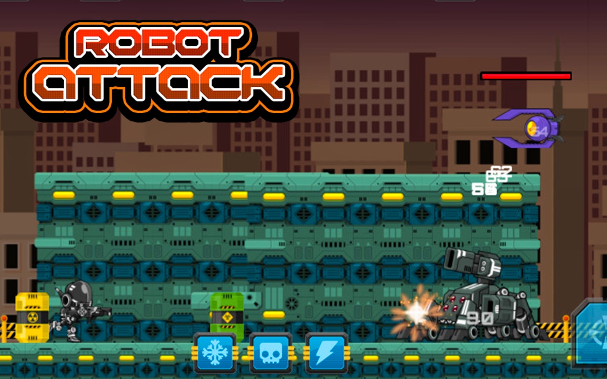 Robot Attack: play Robot Attack online for free on GamePix. Robot Attack