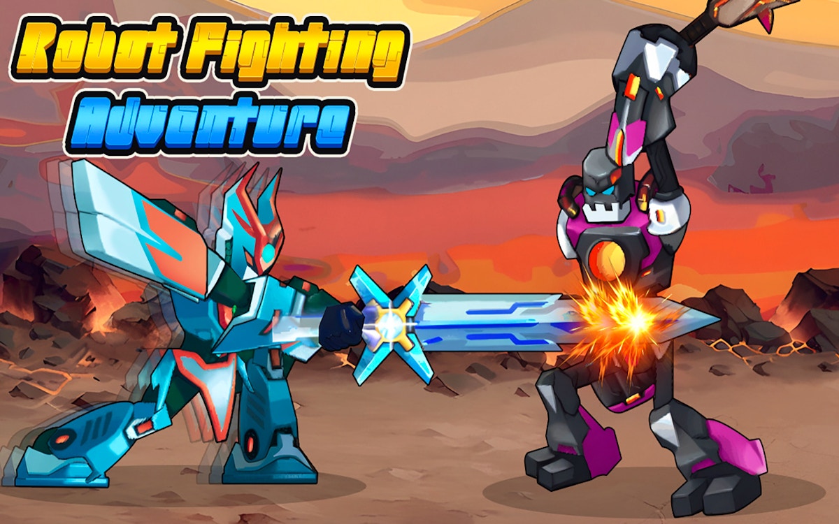 Robot Fighting Adventure 🕹️ Play Now on GamePix