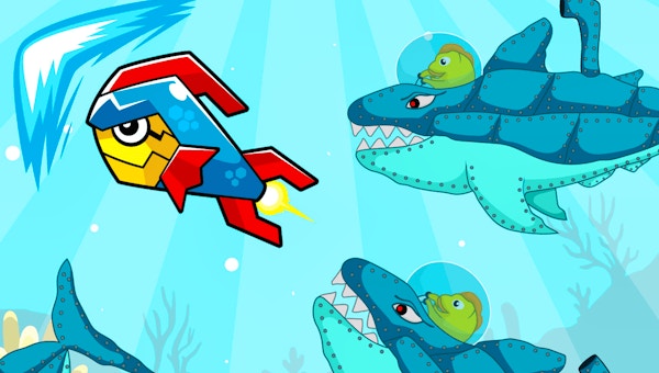 Robot Fish 🕹️ Play Now on GamePix