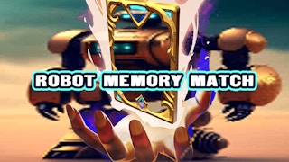 Robot Memory Match 🕹️ Play Now on GamePix
