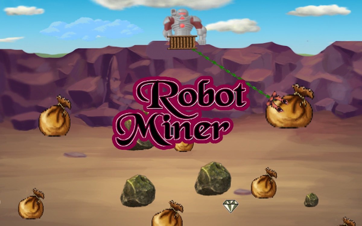 Robot Miner 🕹️ Play Now on GamePix