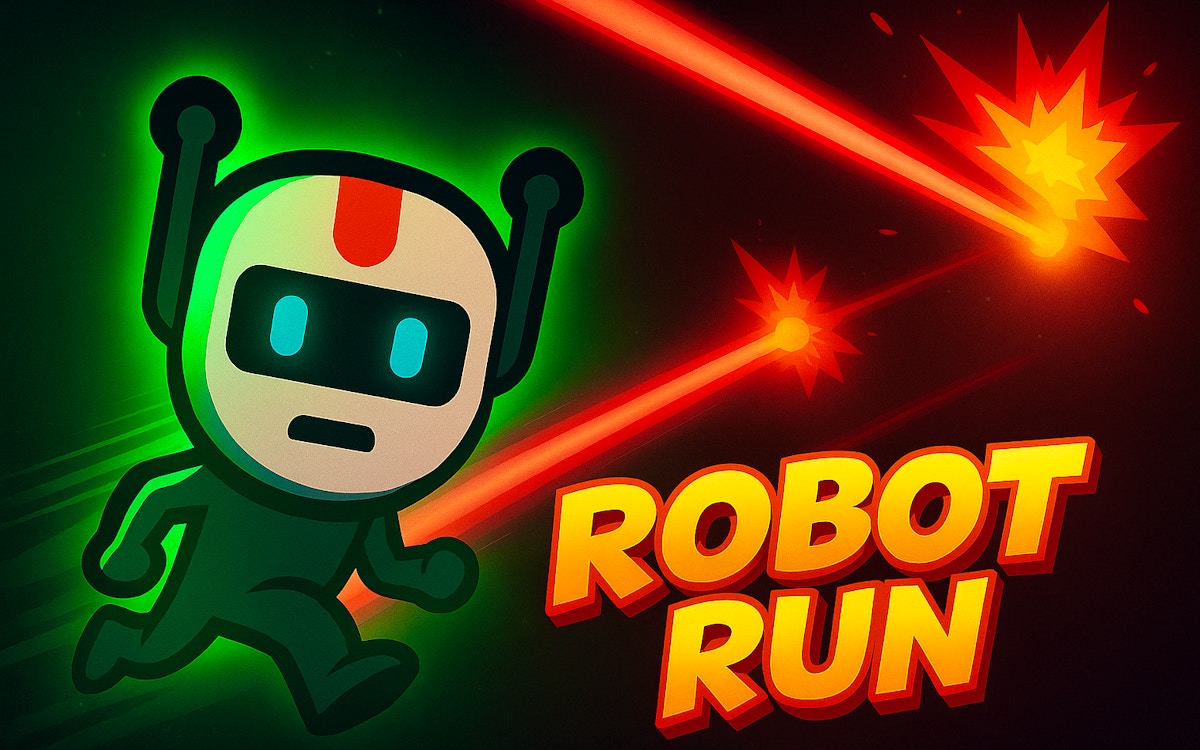 Robot Run 🕹️ Play Now on GamePix