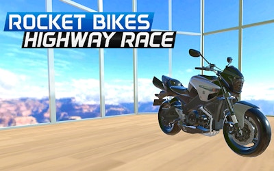 Rocket Bikes Highway Race 🕹️ Zagraj teraz na GamePix
